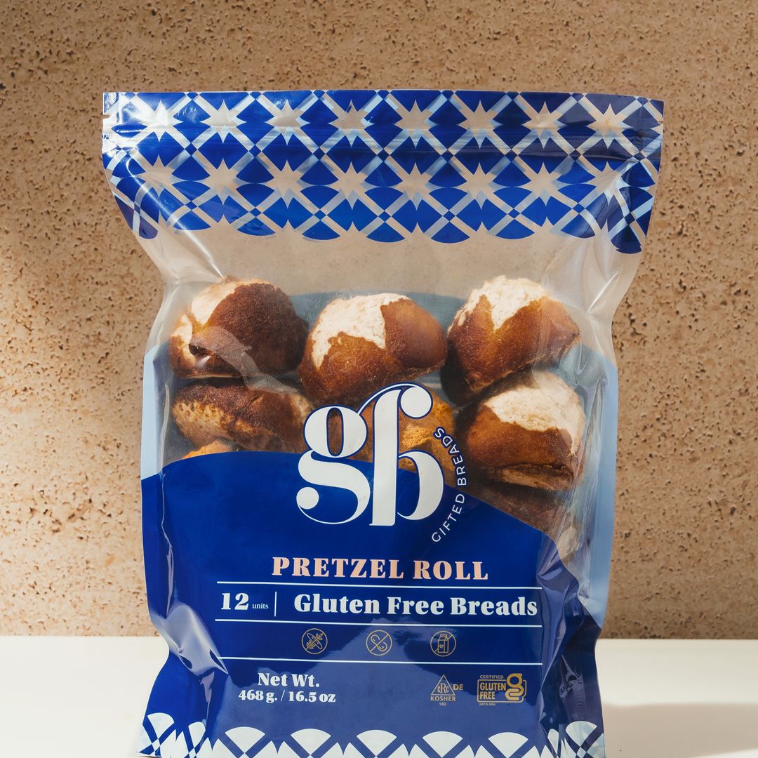 Gluten-Free Pretzel Rolls – Gifted Breads